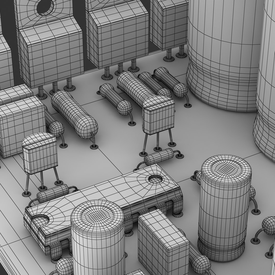 3d Circuit Board Model
