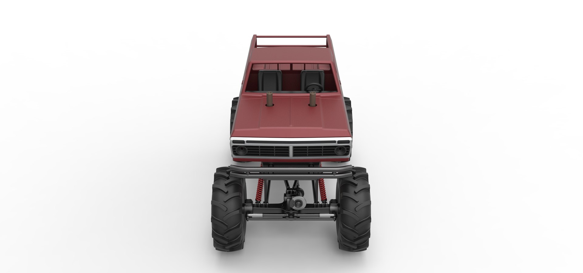 3D Diecast Redneck Rave Mud Truck Scale 1 To 25 - TurboSquid 2238618