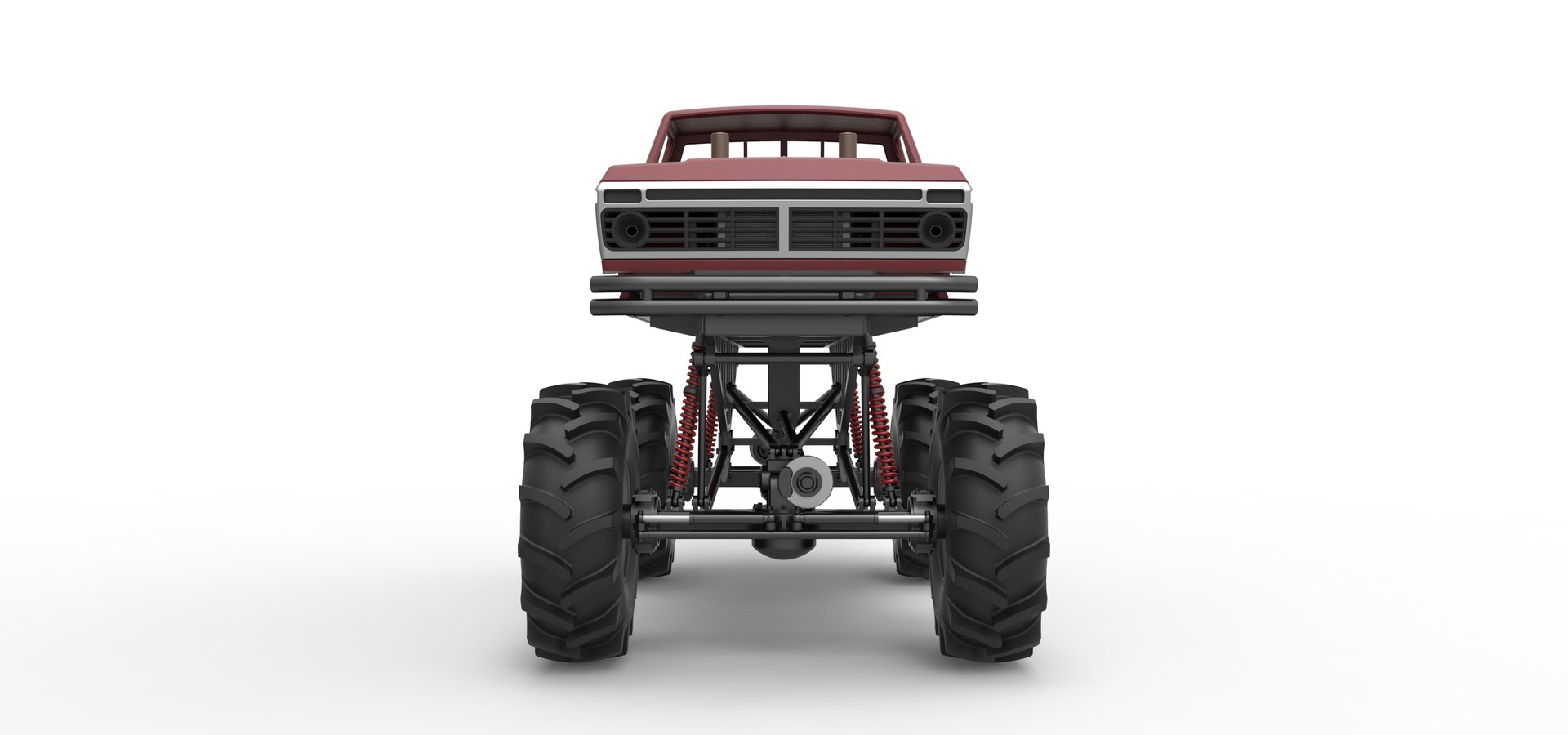 3D Diecast Redneck Rave Mud Truck Scale 1 To 25 - TurboSquid 2238618