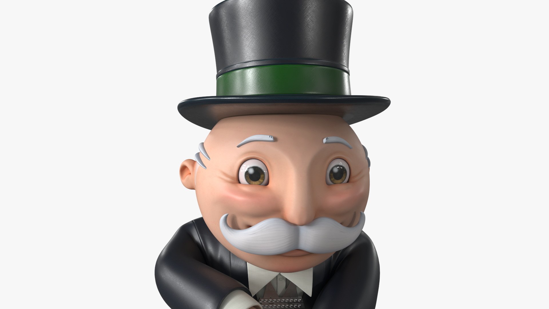 Mr Monopoly Trading Pose Model - TurboSquid 2276803
