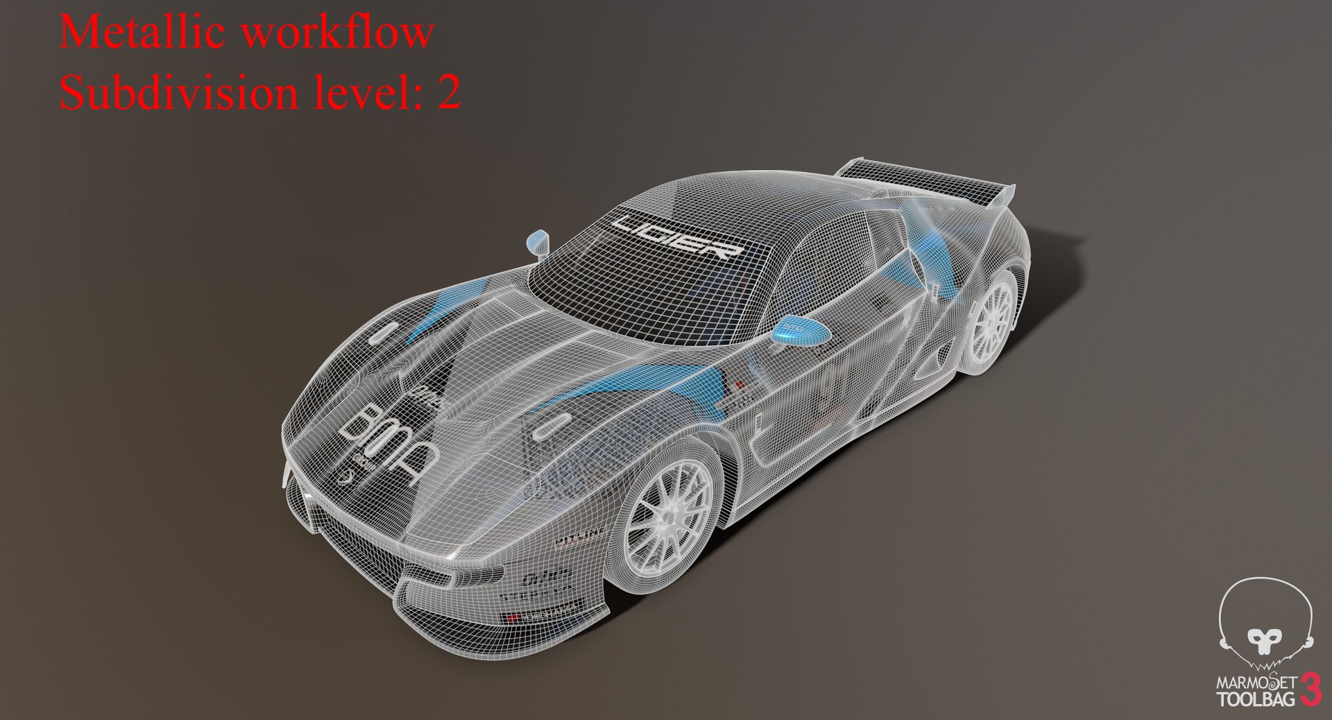 Ligier js2 r team 3D model - TurboSquid 1583947