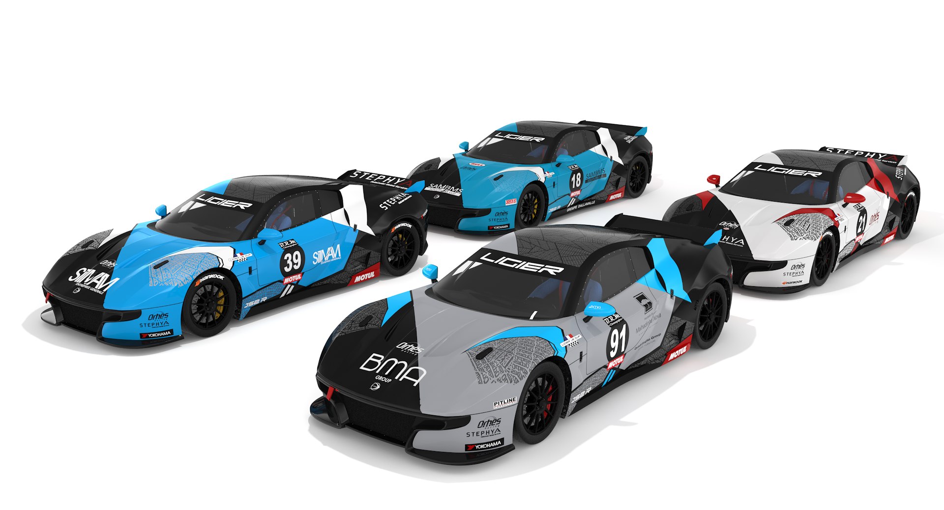 Ligier Js2 R Team 3D Model - TurboSquid 1583947