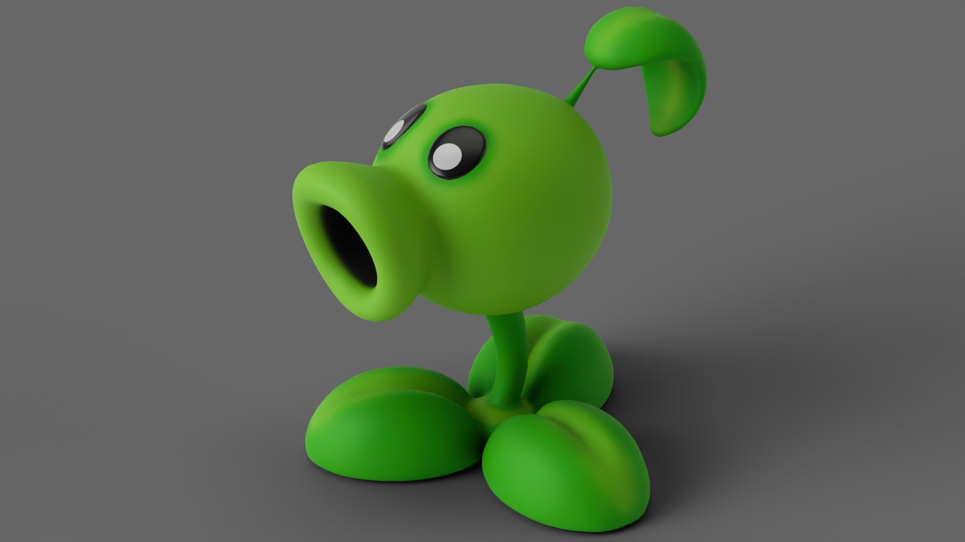 Peashooter 3D - TurboSquid 2264995