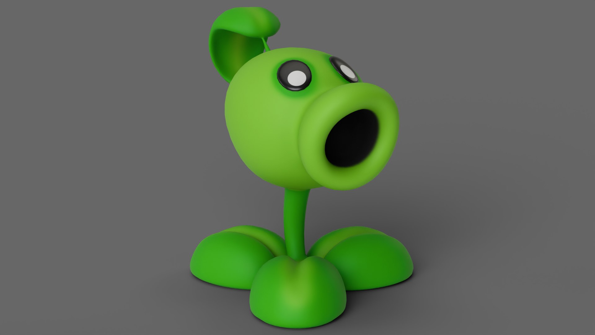 Peashooter 3D - TurboSquid 2264995