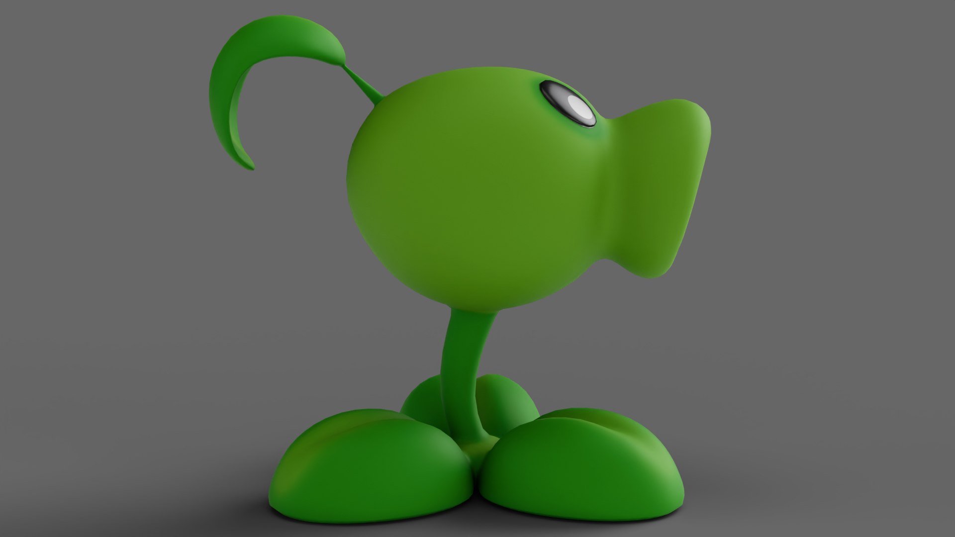 Peashooter 3D - TurboSquid 2264995