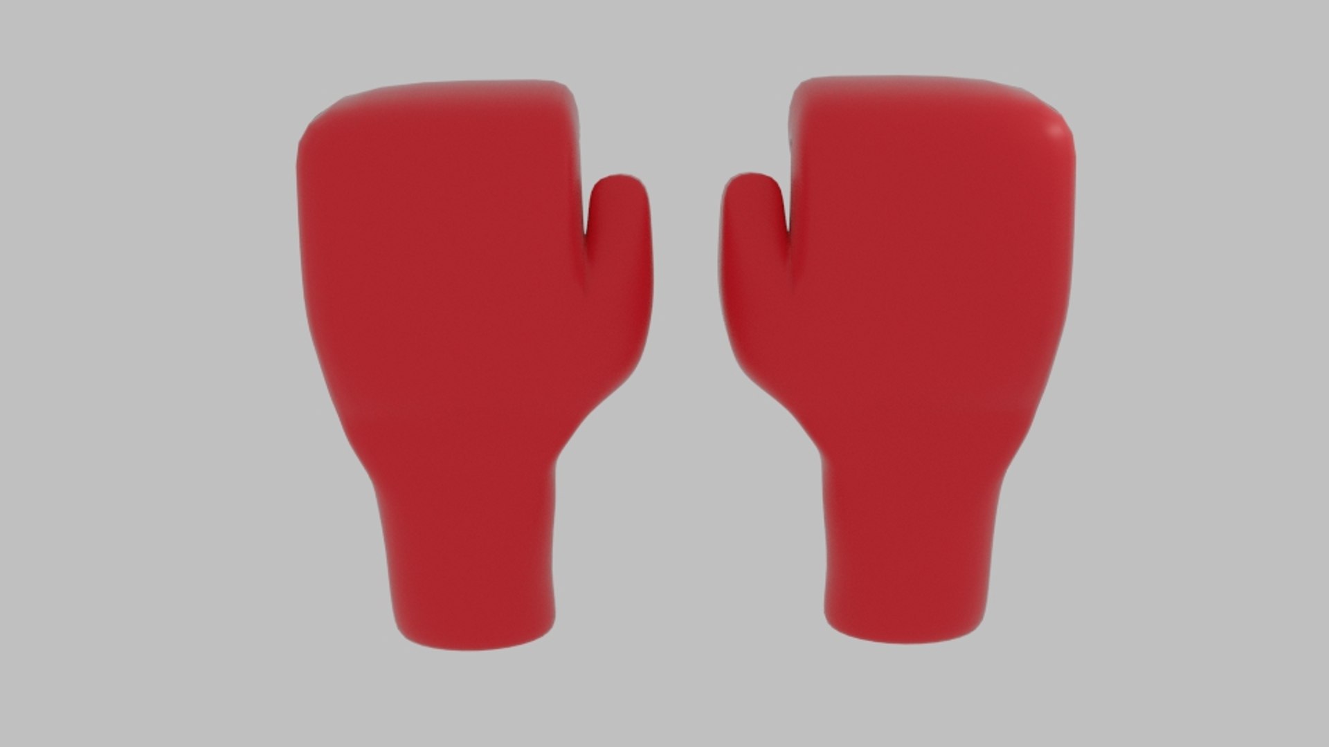 Free Boxing Glove 3d Model