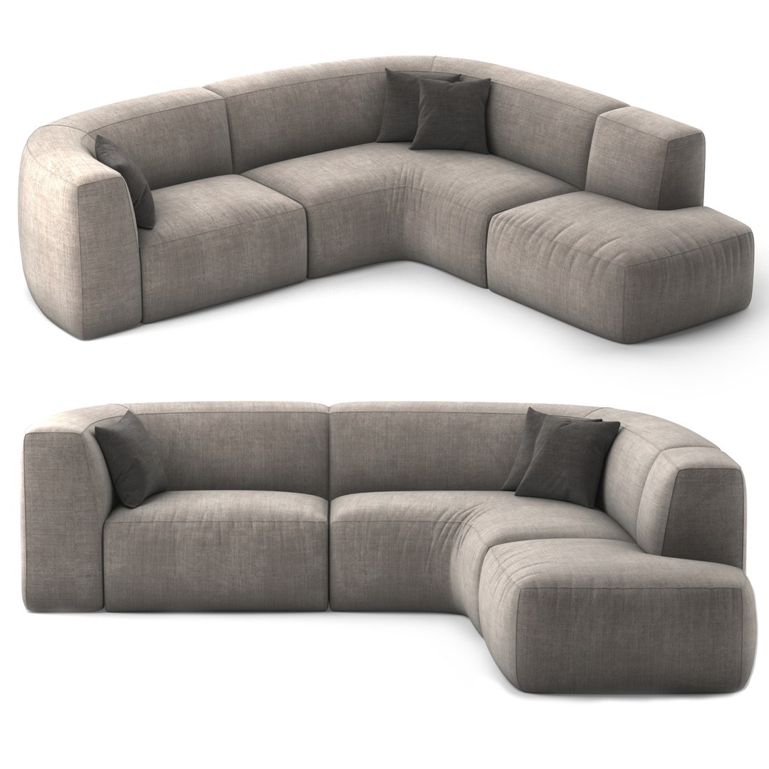 Bo Sofa Avenue Road 3D Model - TurboSquid 1838174
