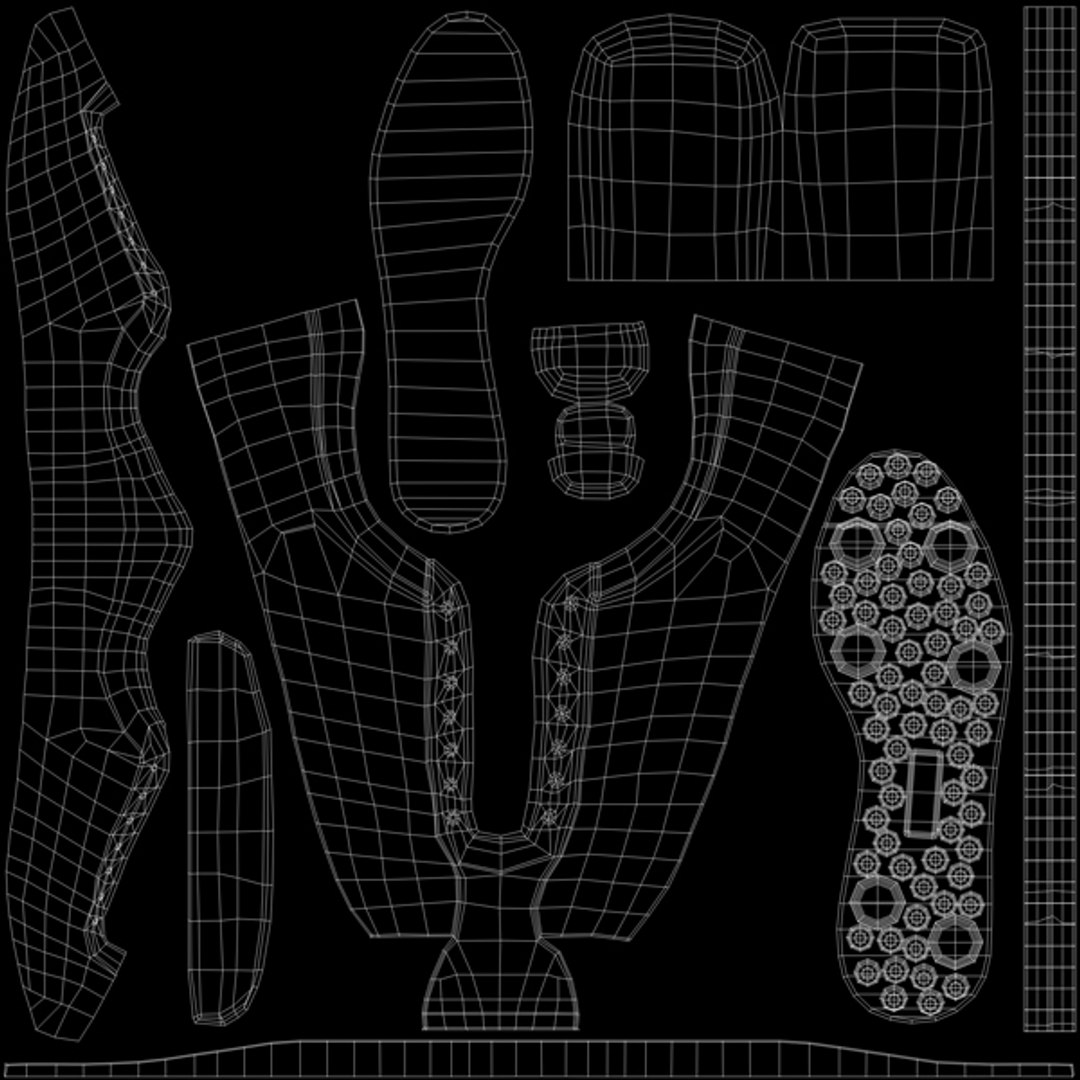 3d Max Excellent Sports Shoes 04