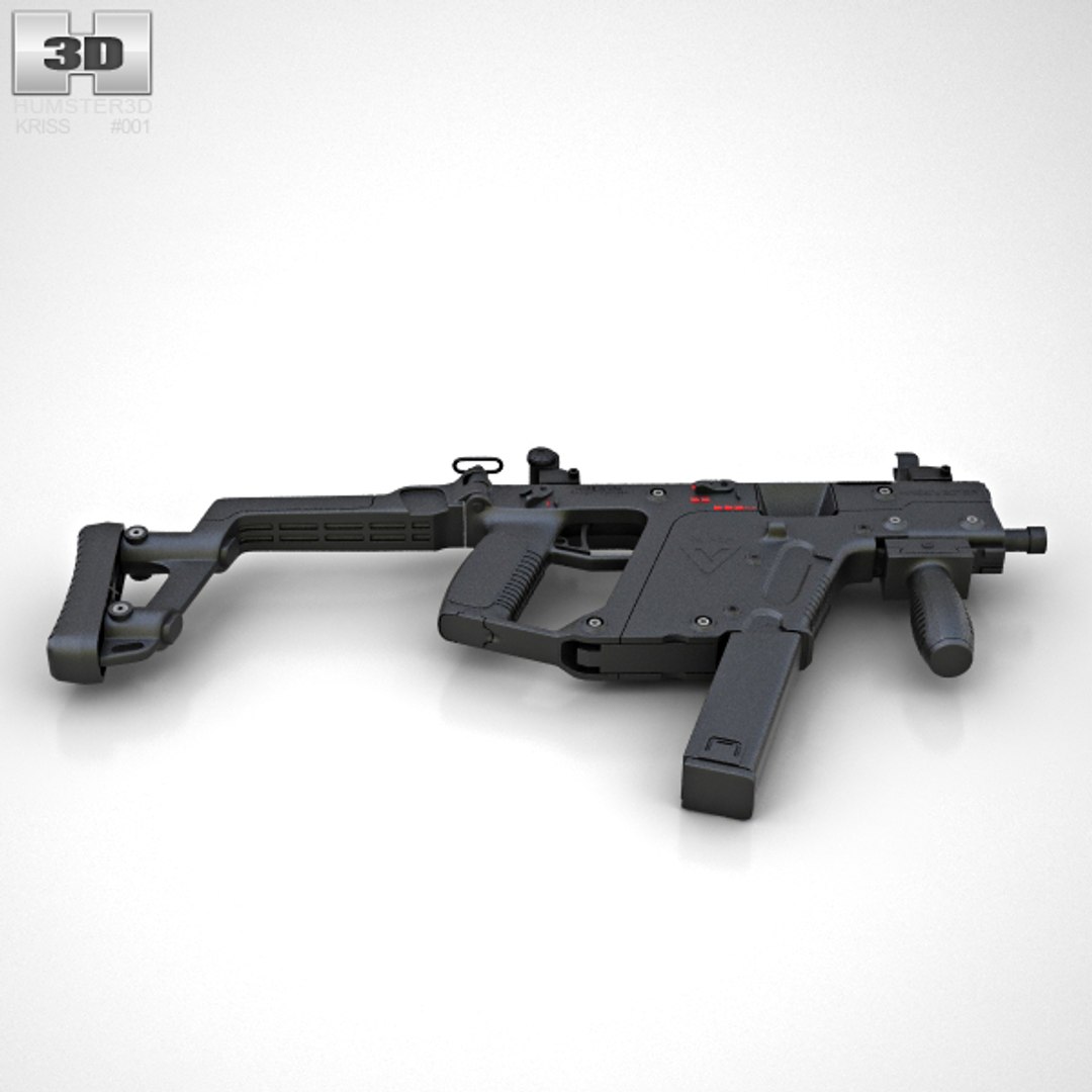 3D kriss smg vector | 1146622 | TurboSquid