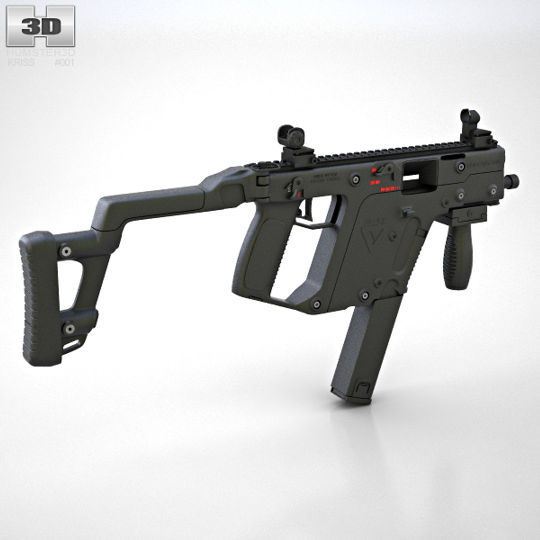 3D kriss smg vector | 1146622 | TurboSquid