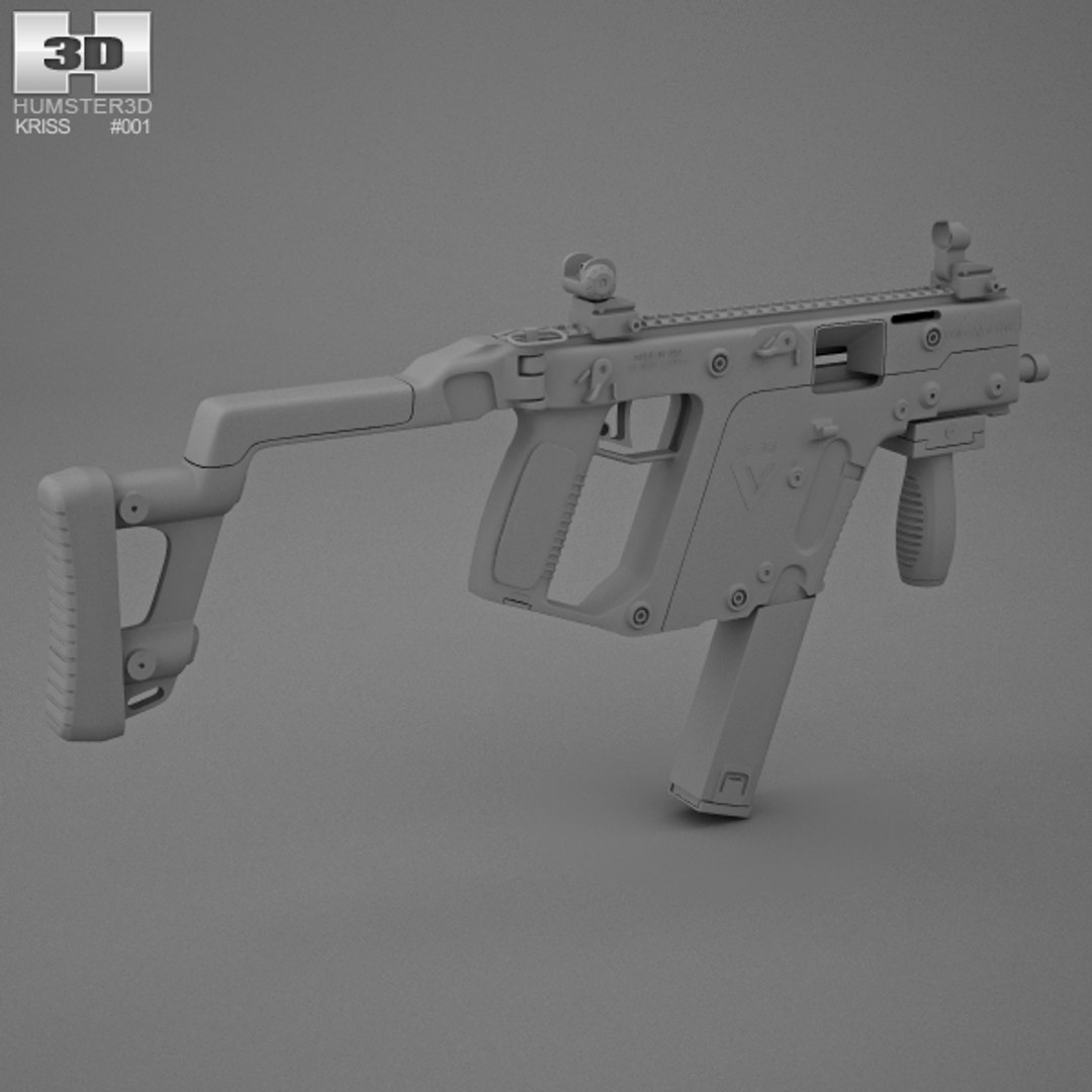 3D kriss smg vector | 1146622 | TurboSquid