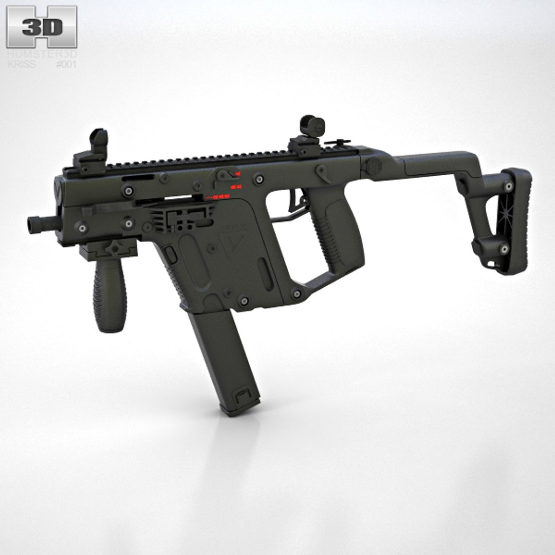 3D kriss smg vector | 1146622 | TurboSquid
