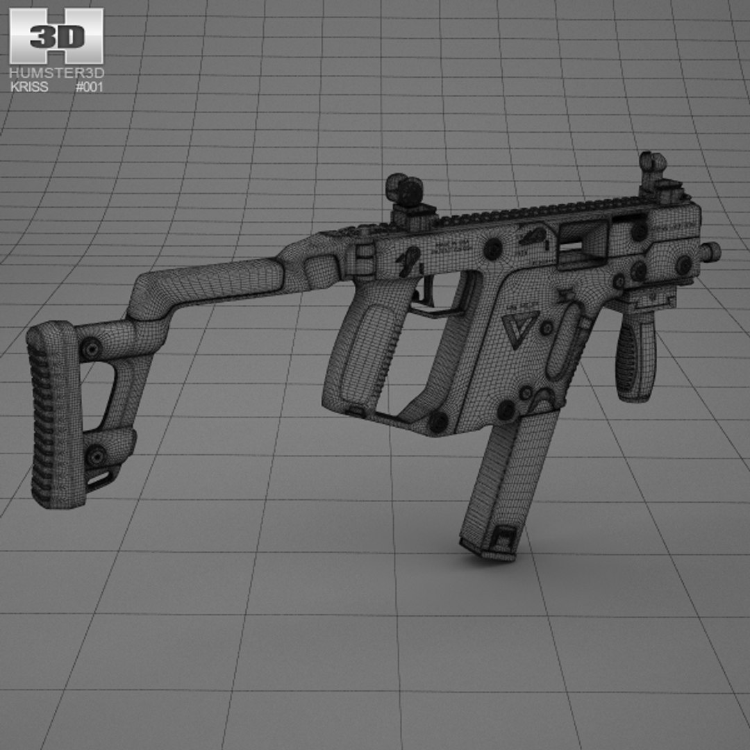 3D kriss smg vector | 1146622 | TurboSquid