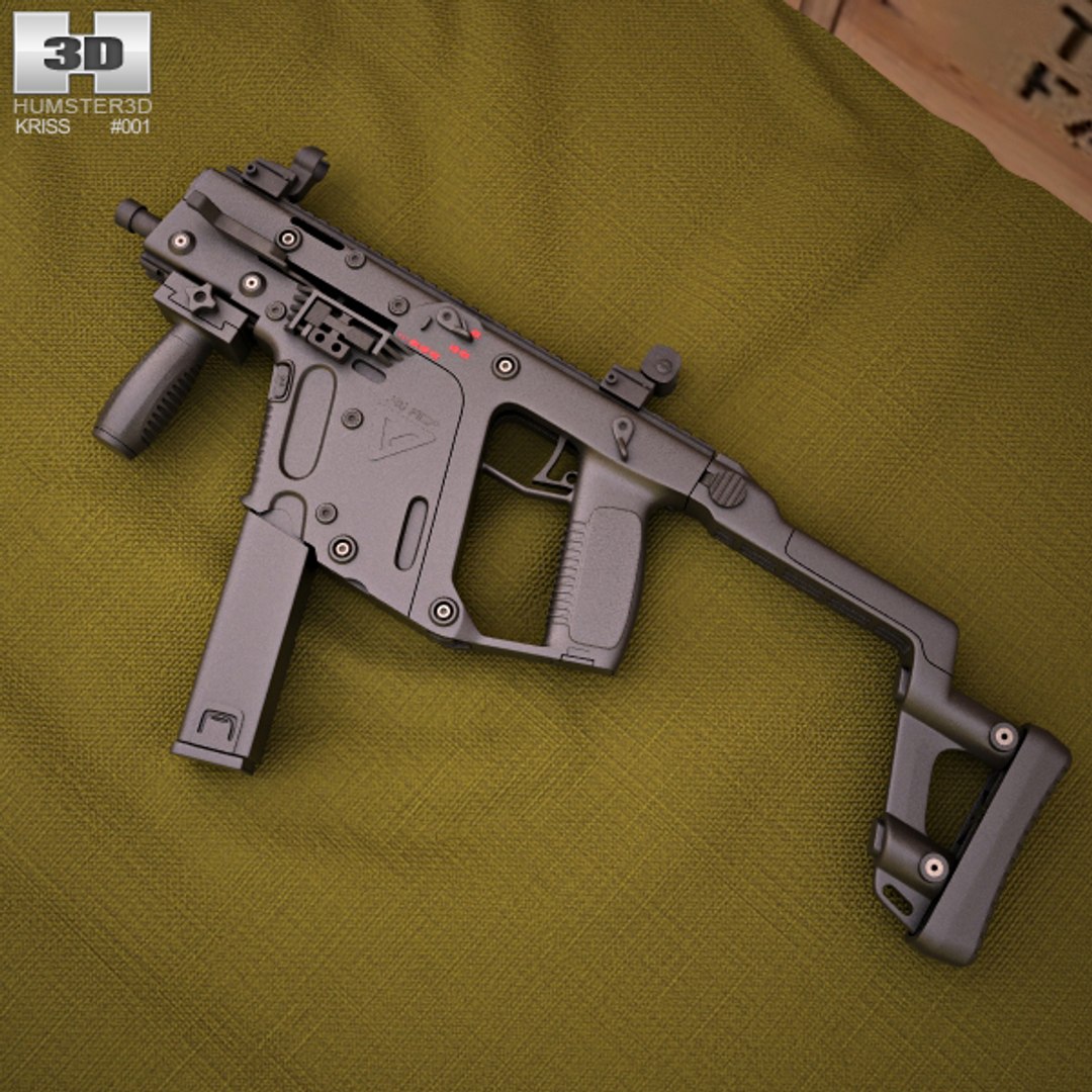 3D kriss smg vector | 1146622 | TurboSquid