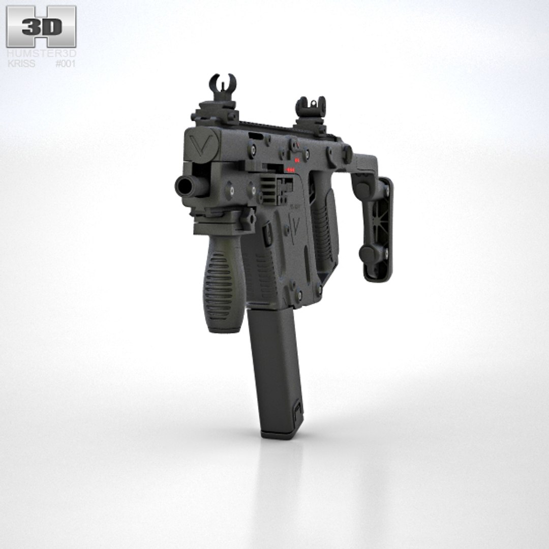3D kriss smg vector | 1146622 | TurboSquid