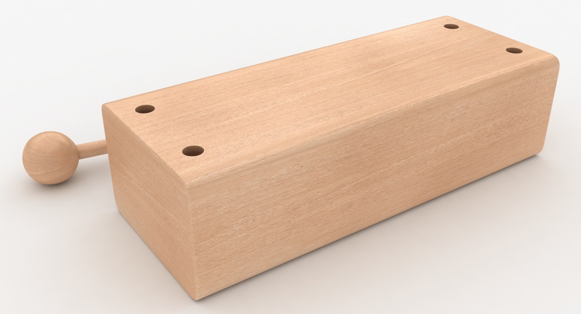 3D Wood Block Model - TurboSquid 1329685