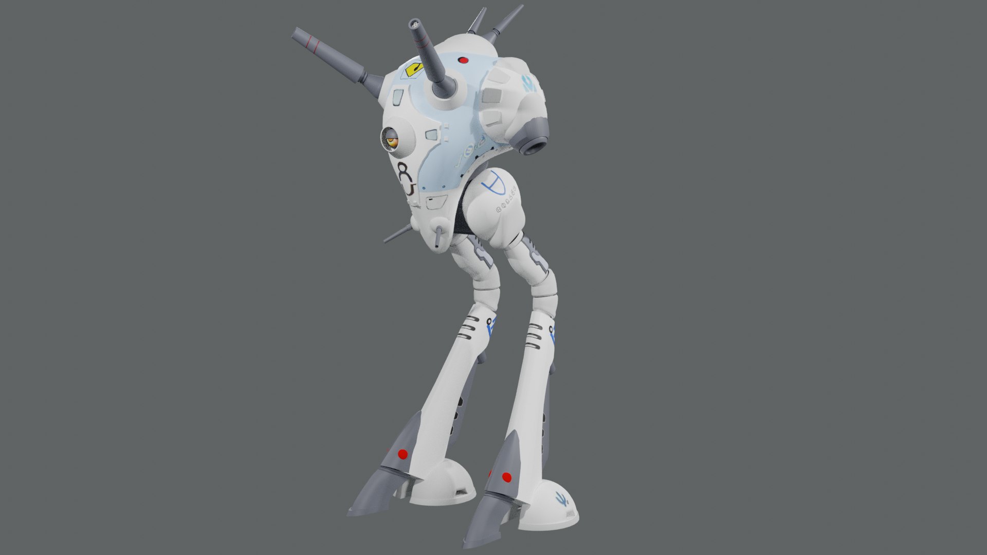 Battle Pod Reguld 3d Model