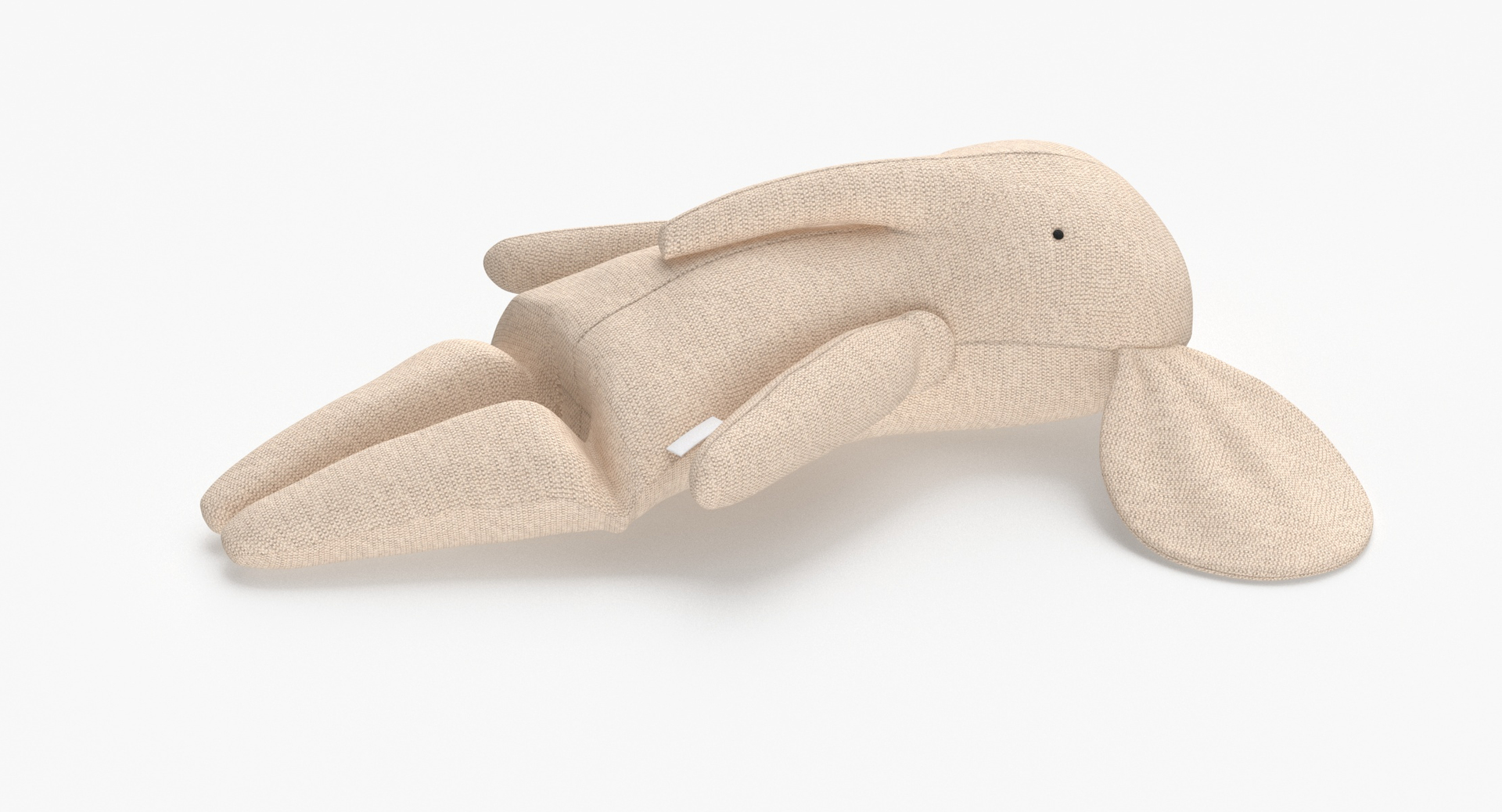 3D Suffed Animals Linen Elephant Pose 01 And 02 - TurboSquid 2192859