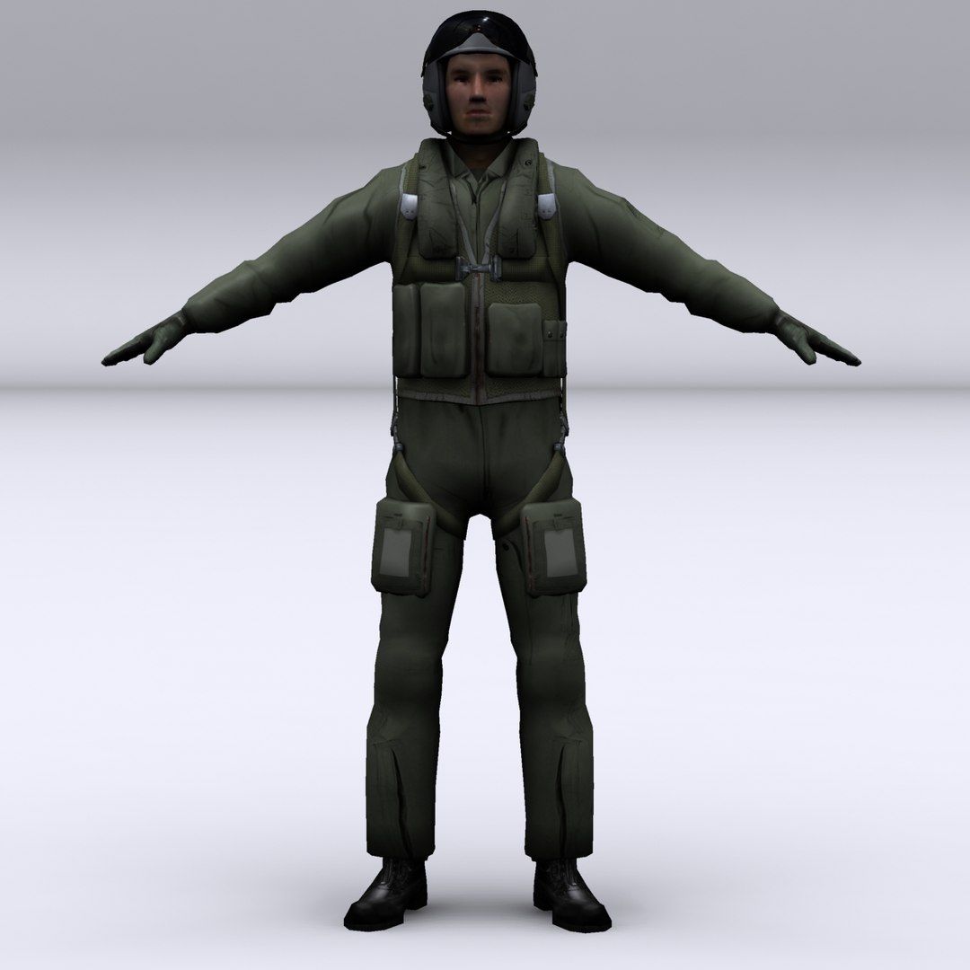 3d American Fighter Pilot