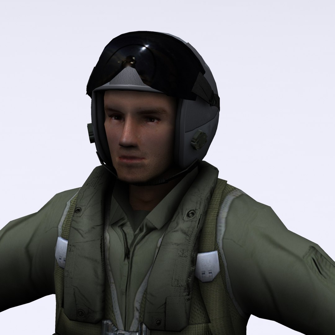 3d American Fighter Pilot