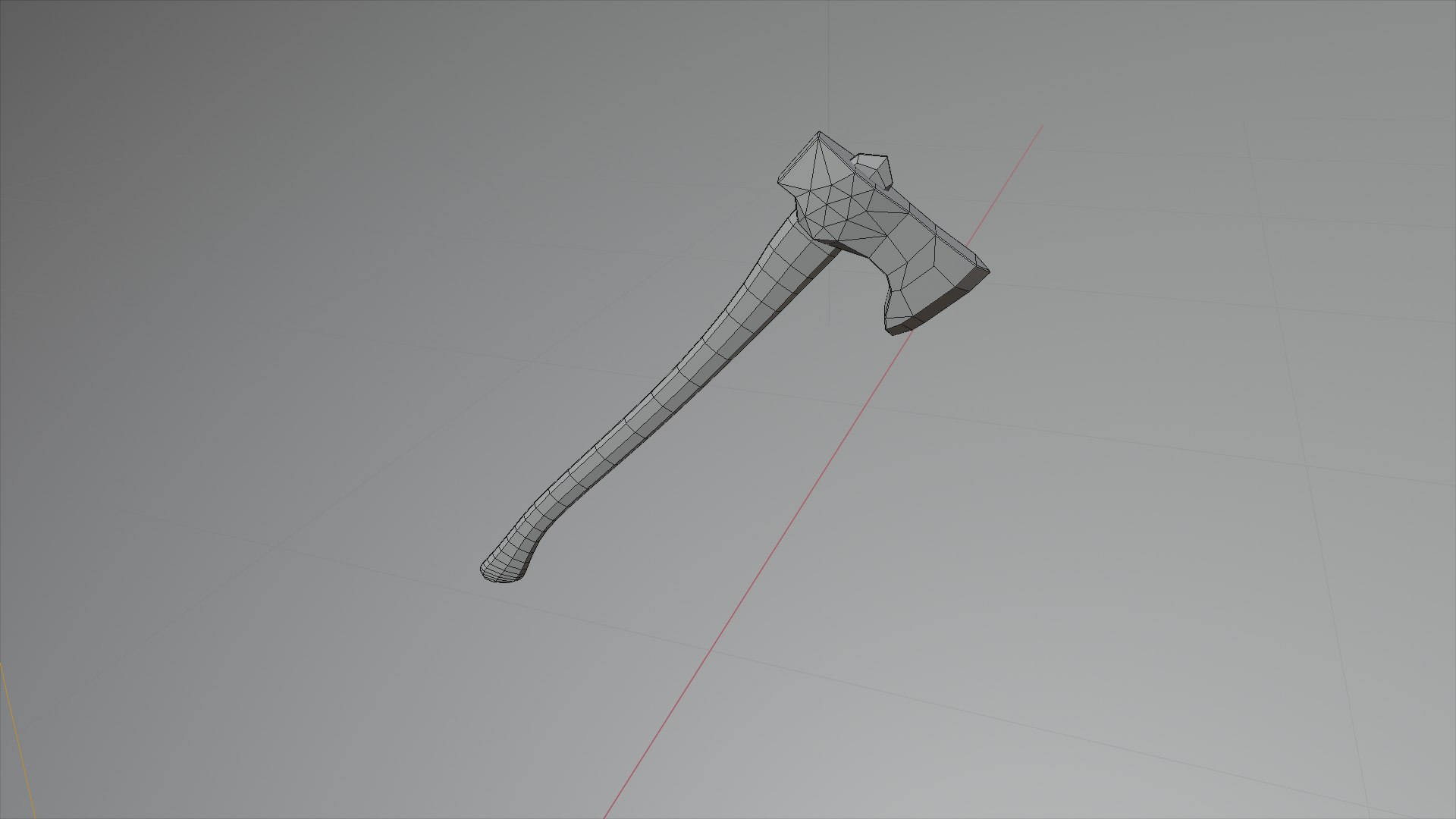 3D Fire axe model - TurboSquid 1719336
