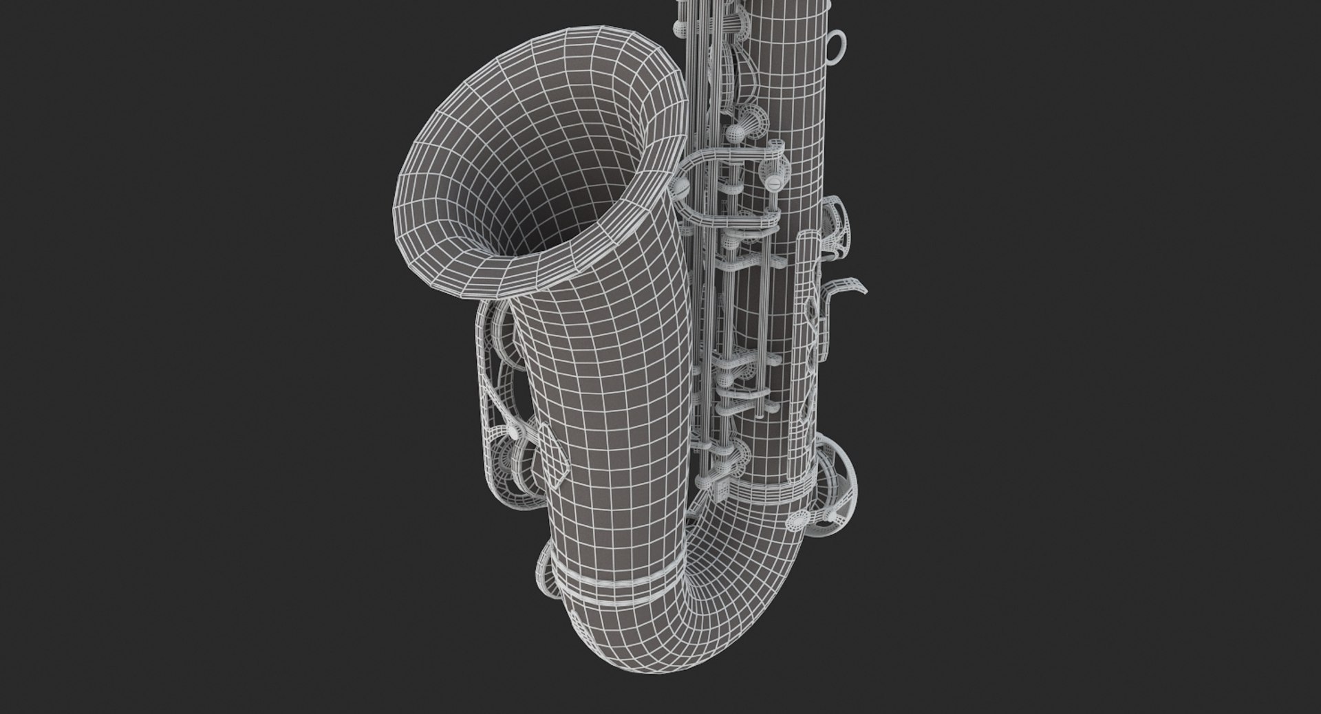 3D Saxophone Model - TurboSquid 1321335