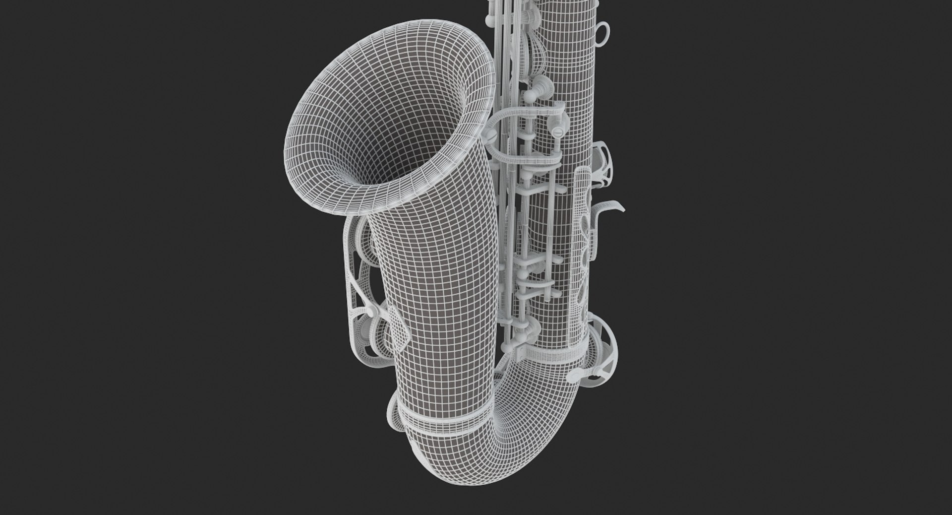 3D Saxophone Model - TurboSquid 1321335