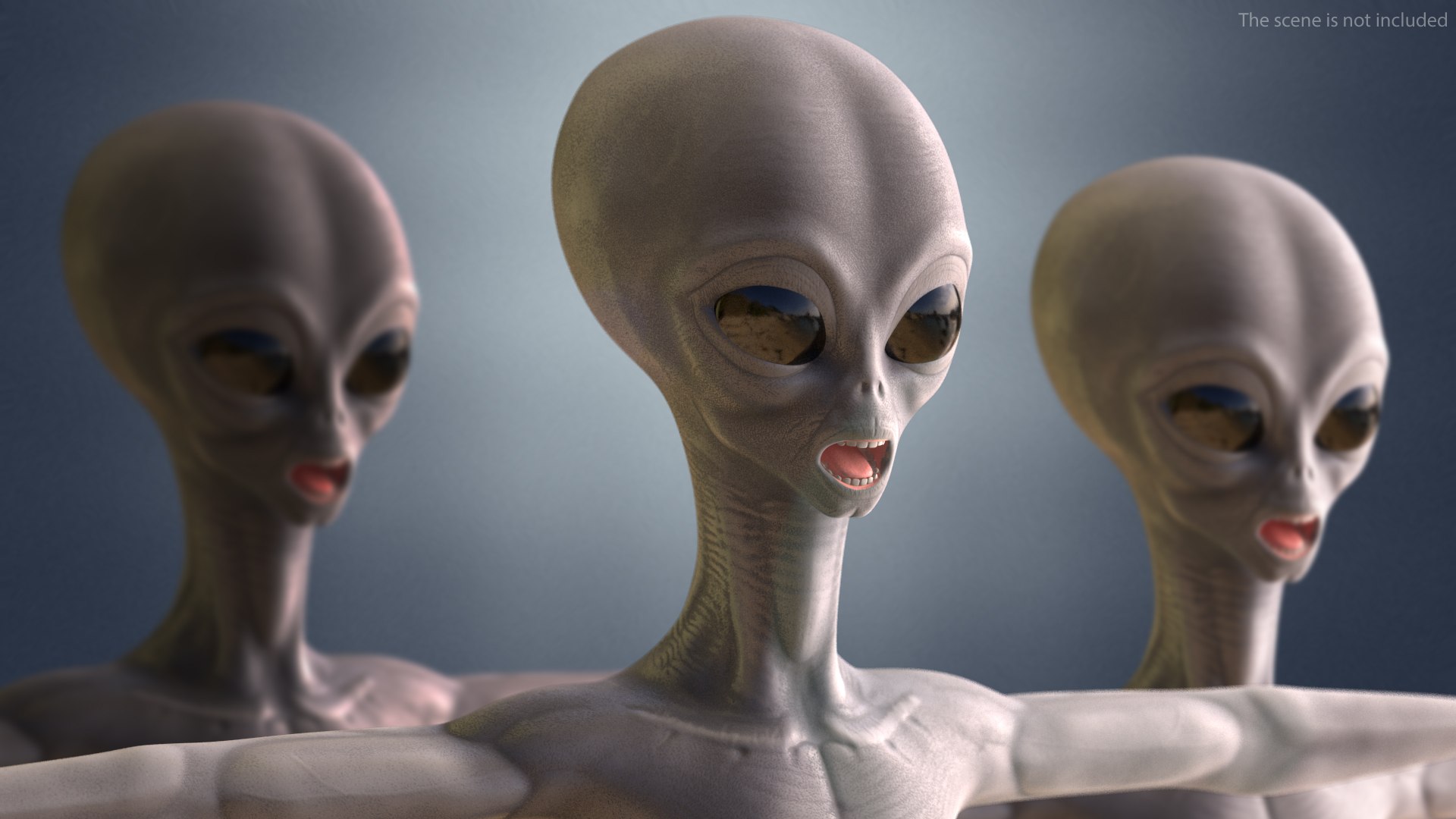 Alien creature 3D model - TurboSquid 1602737