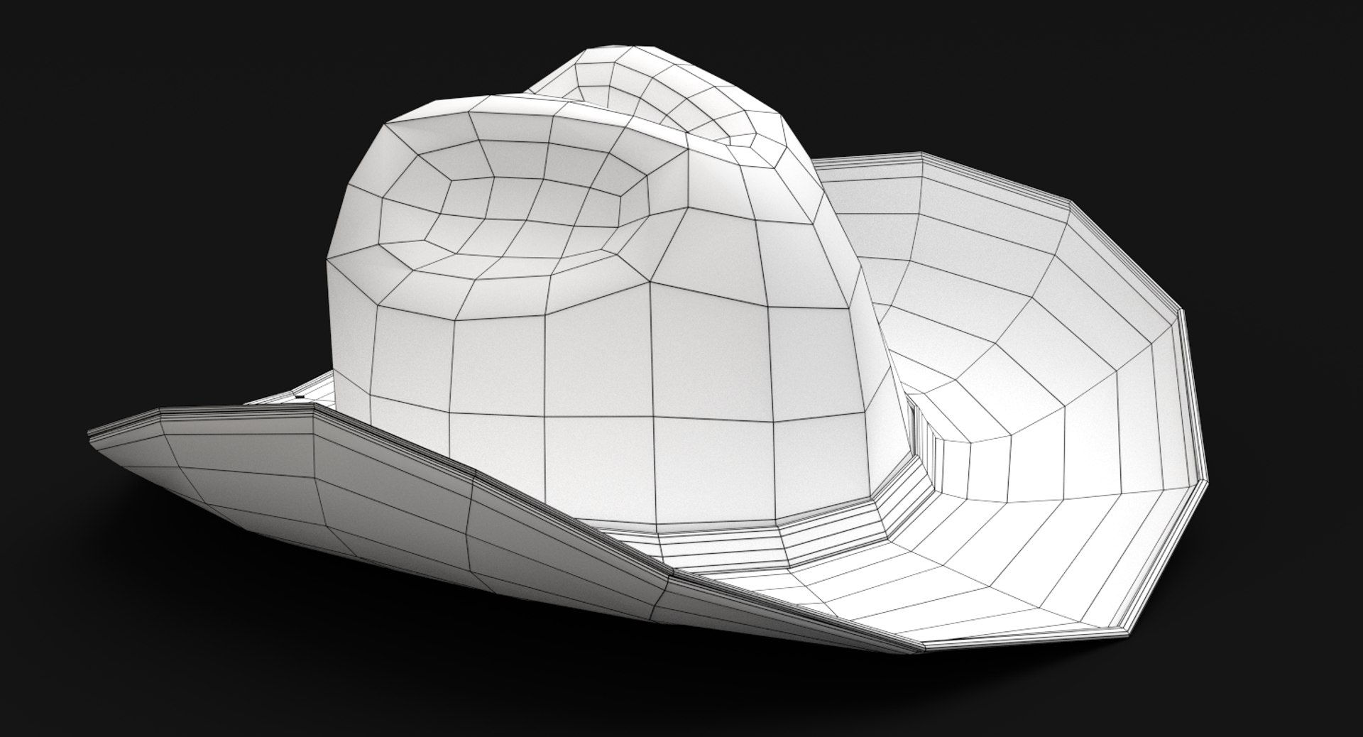 3d Cowboy Hat Model