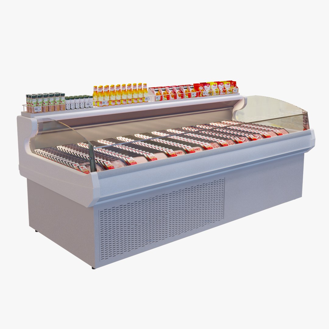 Showcase Chiller 3D model - TurboSquid 2134457