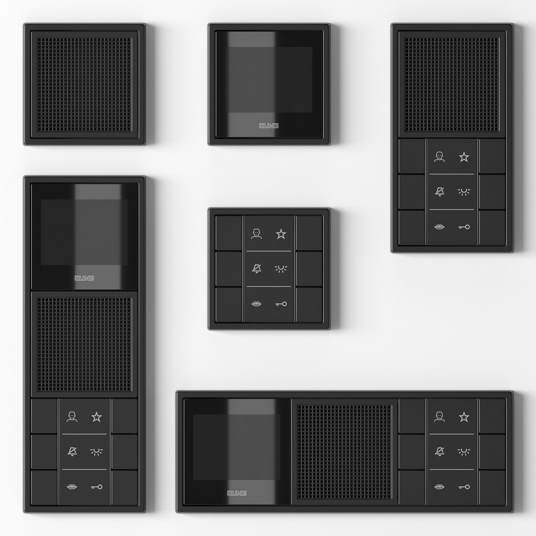 3D JUNG LS 990 FULL collection 217 itemscorona - TurboSquid 1990690