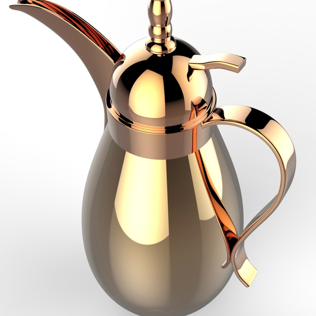 3d Model Arab Thermos
