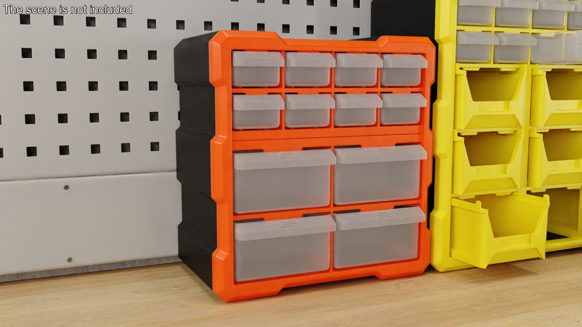 3D Compact Multi Drawer Storage Cabinet Model - TurboSquid 2376444