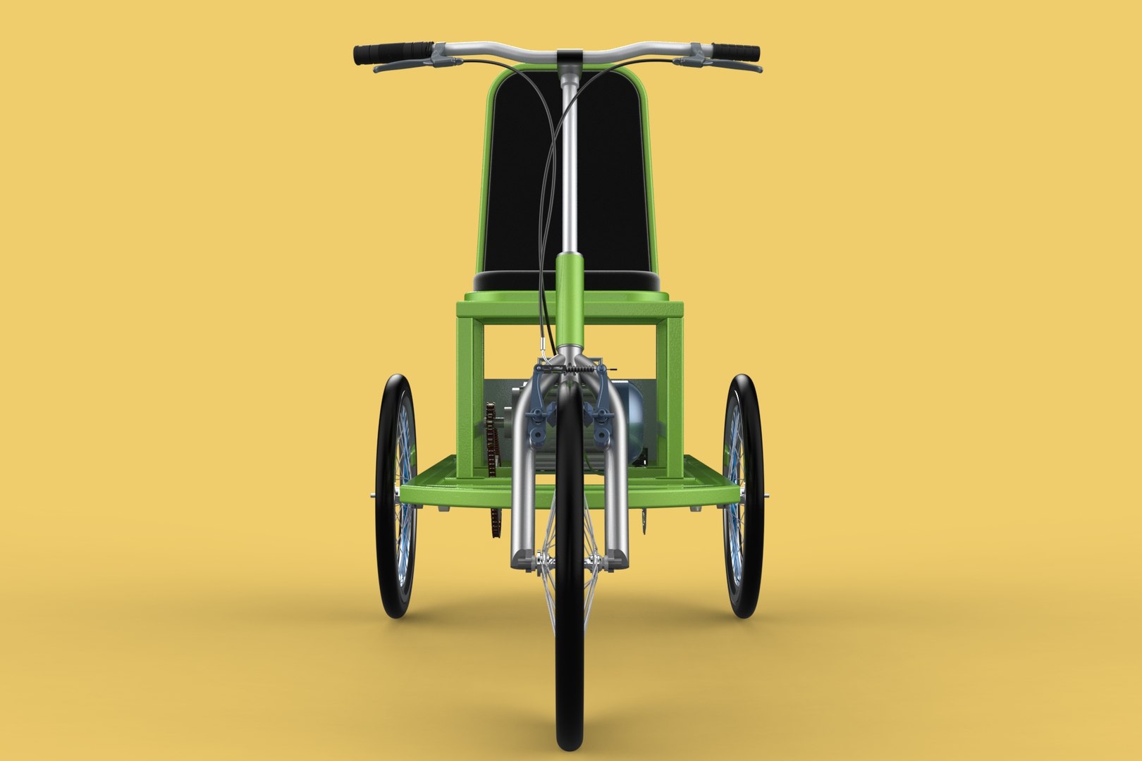 ELECTRIC TRIKE TRICYCLE 3 WHEEL BIKE BICYCLE FOR DISABILITY EV 3D ...