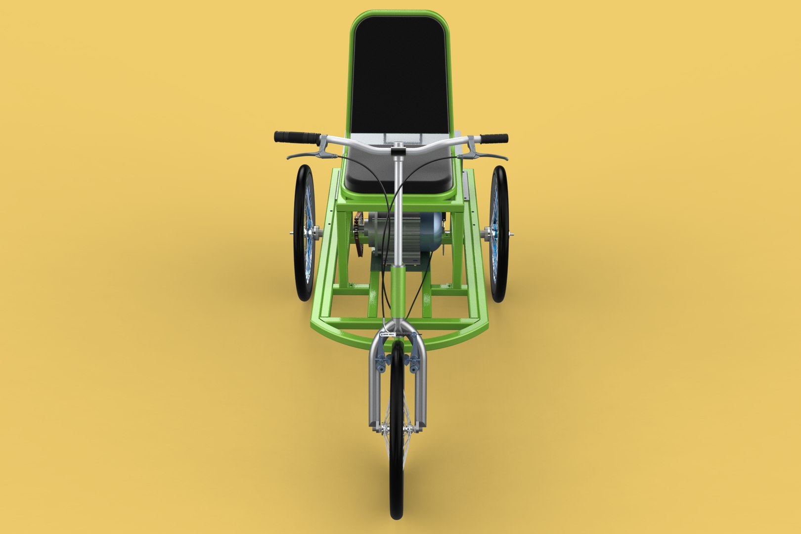 ELECTRIC TRIKE TRICYCLE 3 WHEEL BIKE BICYCLE FOR DISABILITY EV 3D ...
