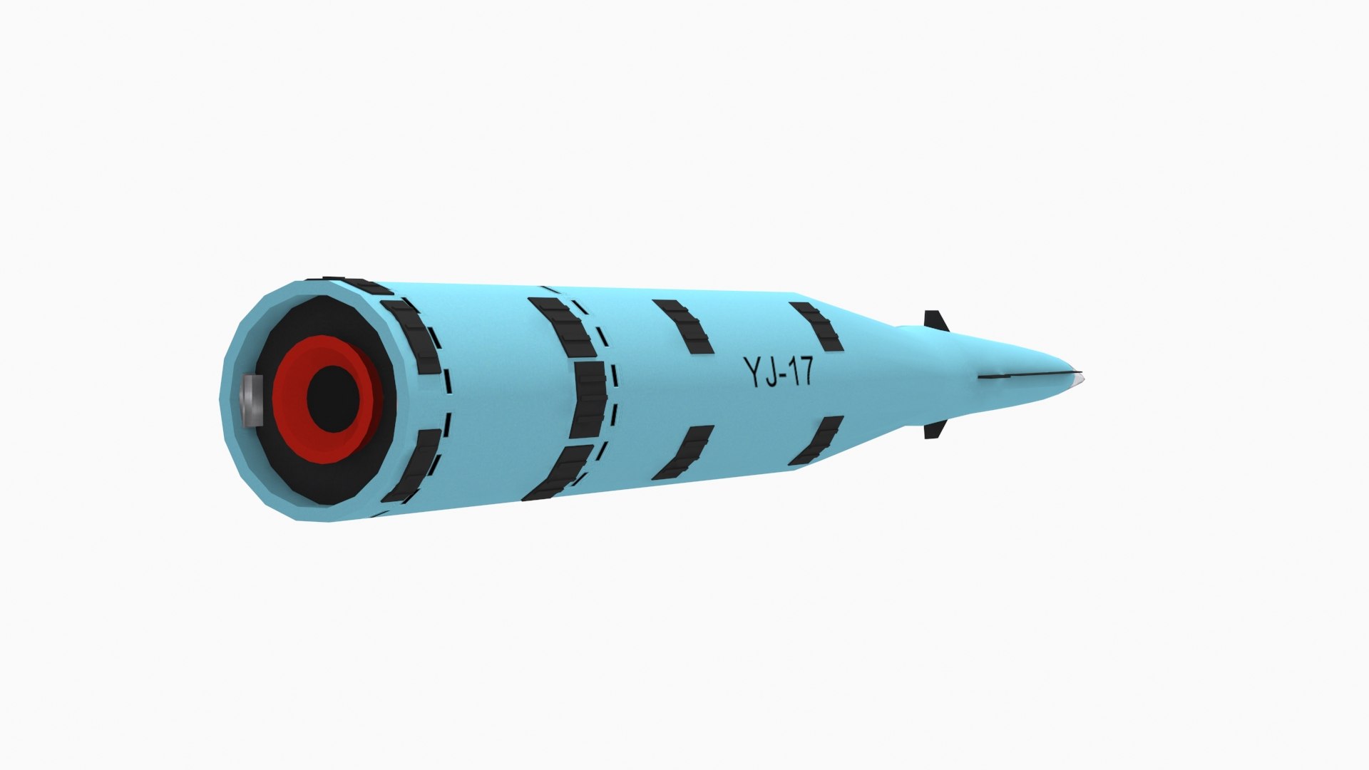 3D Chinese Anti Ship Cruise Missile YJ17 - TurboSquid 2468238