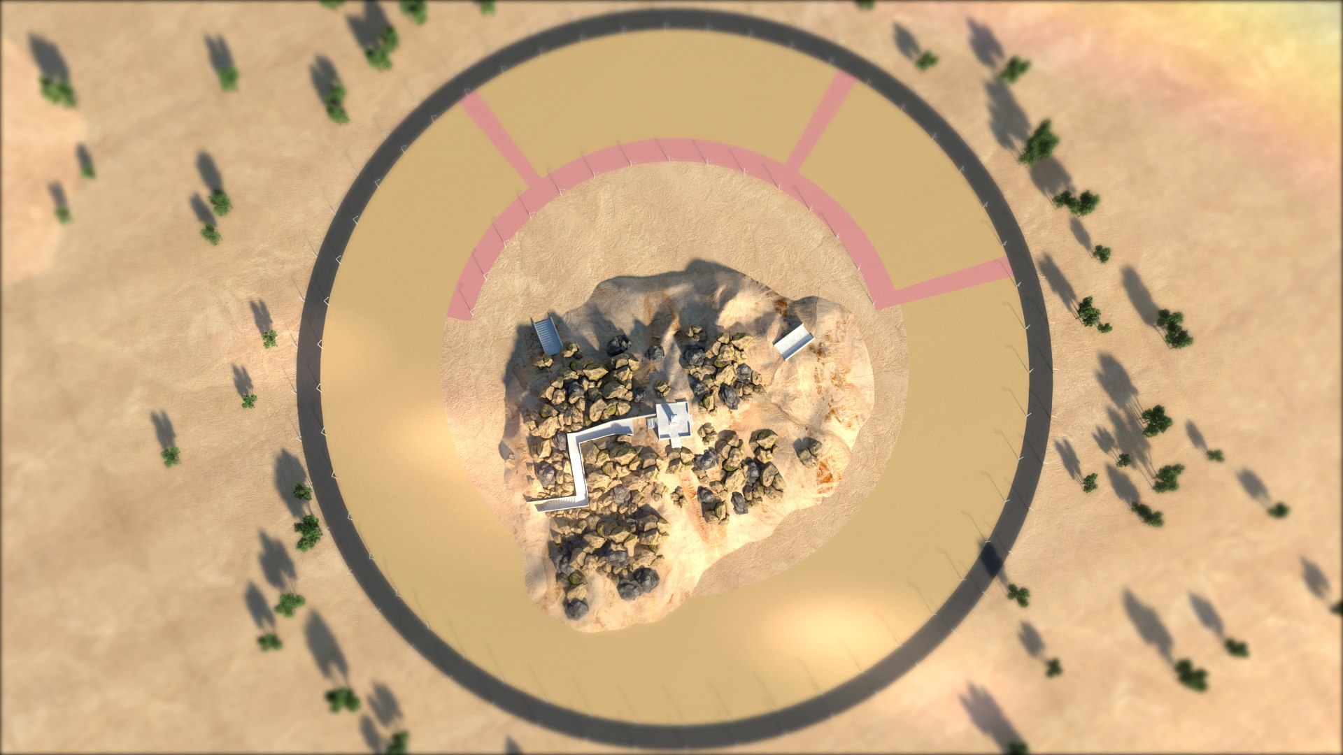 3D Mount Arafat Model - TurboSquid 1572356