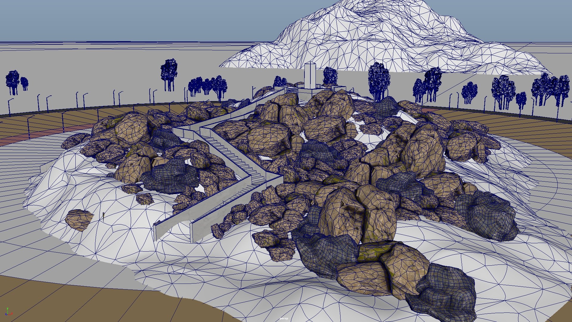 3D Mount Arafat Model - TurboSquid 1572356