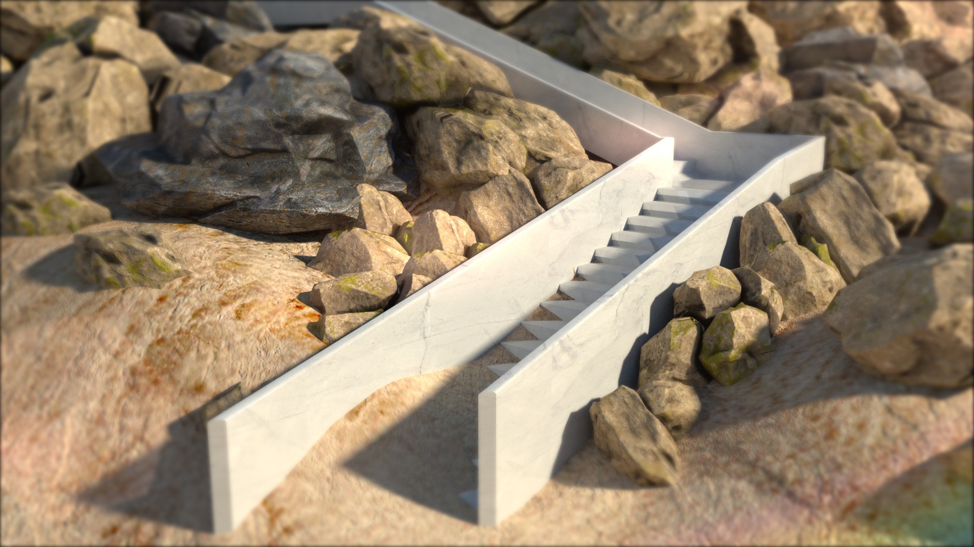 3D Mount Arafat Model - TurboSquid 1572356