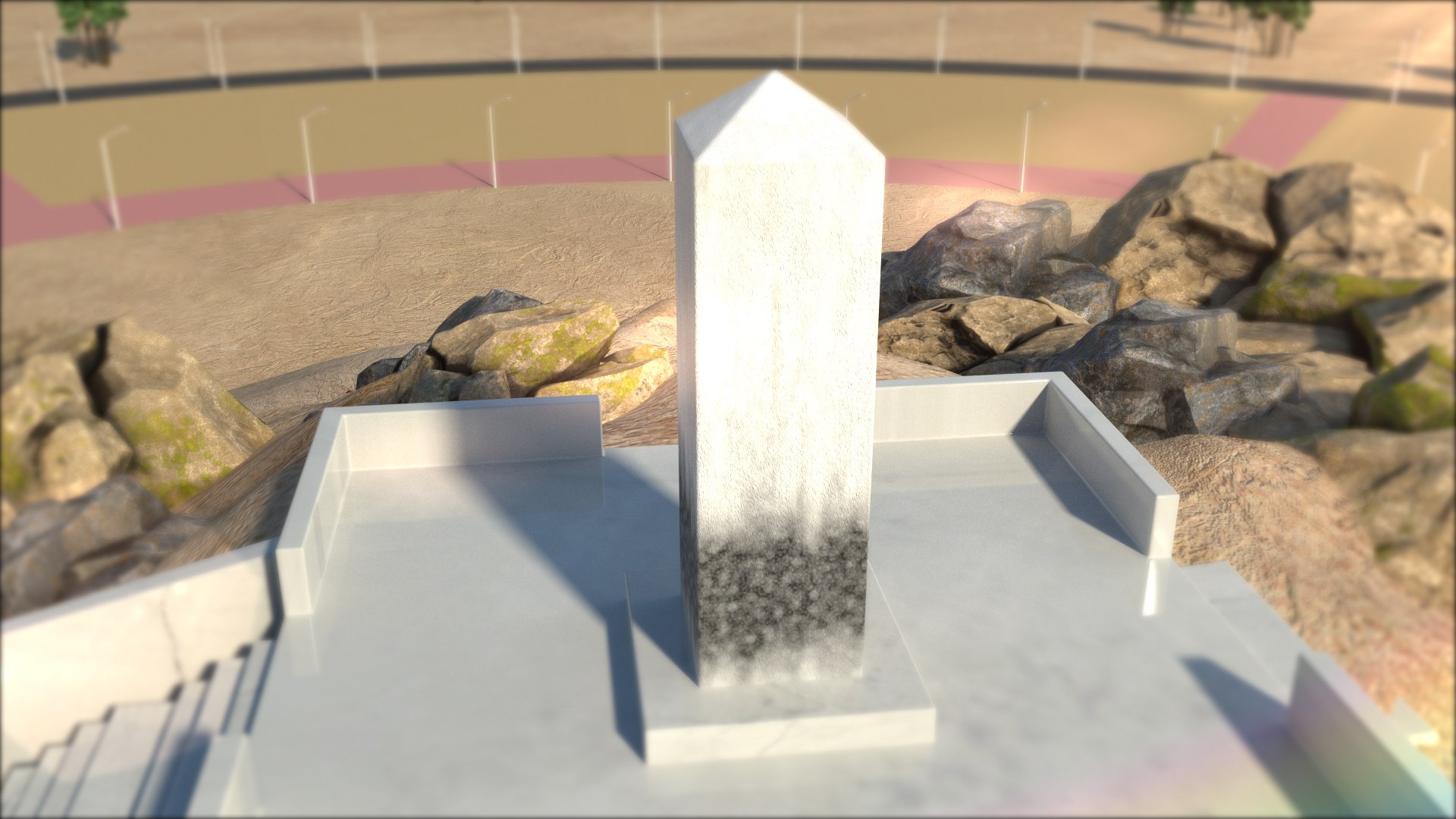 3D Mount Arafat Model - TurboSquid 1572356