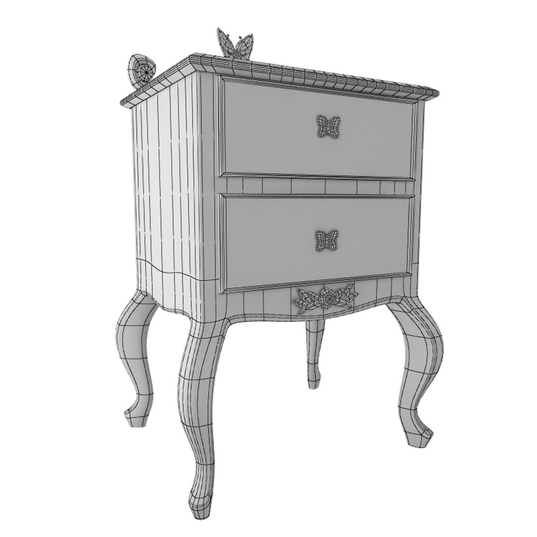 3d Table Tilly Model