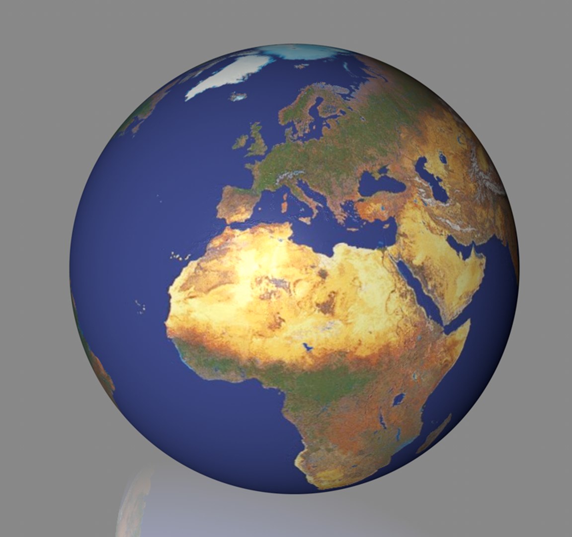 C4d Planet Earth