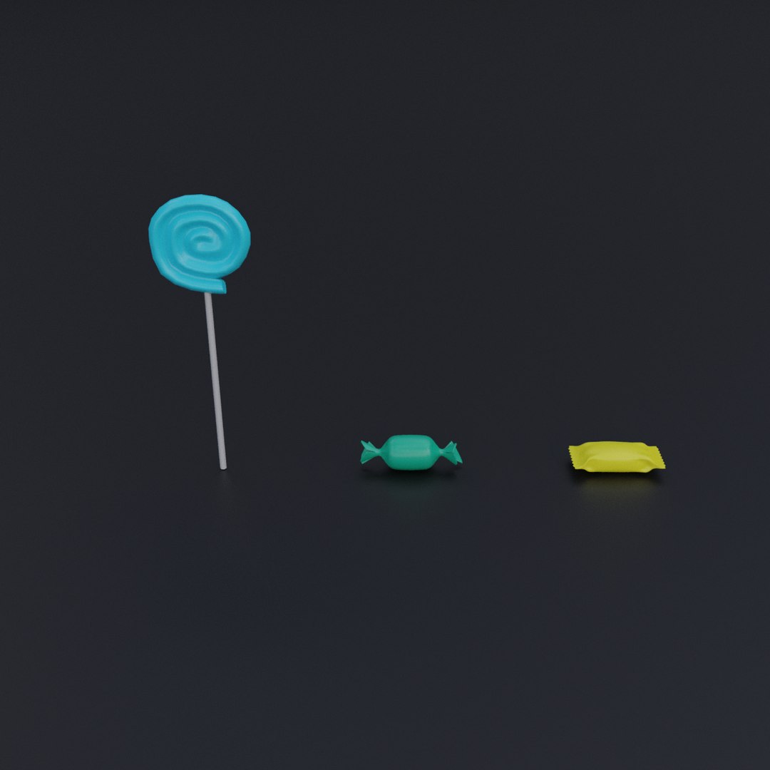 Candy Model - TurboSquid 2286322