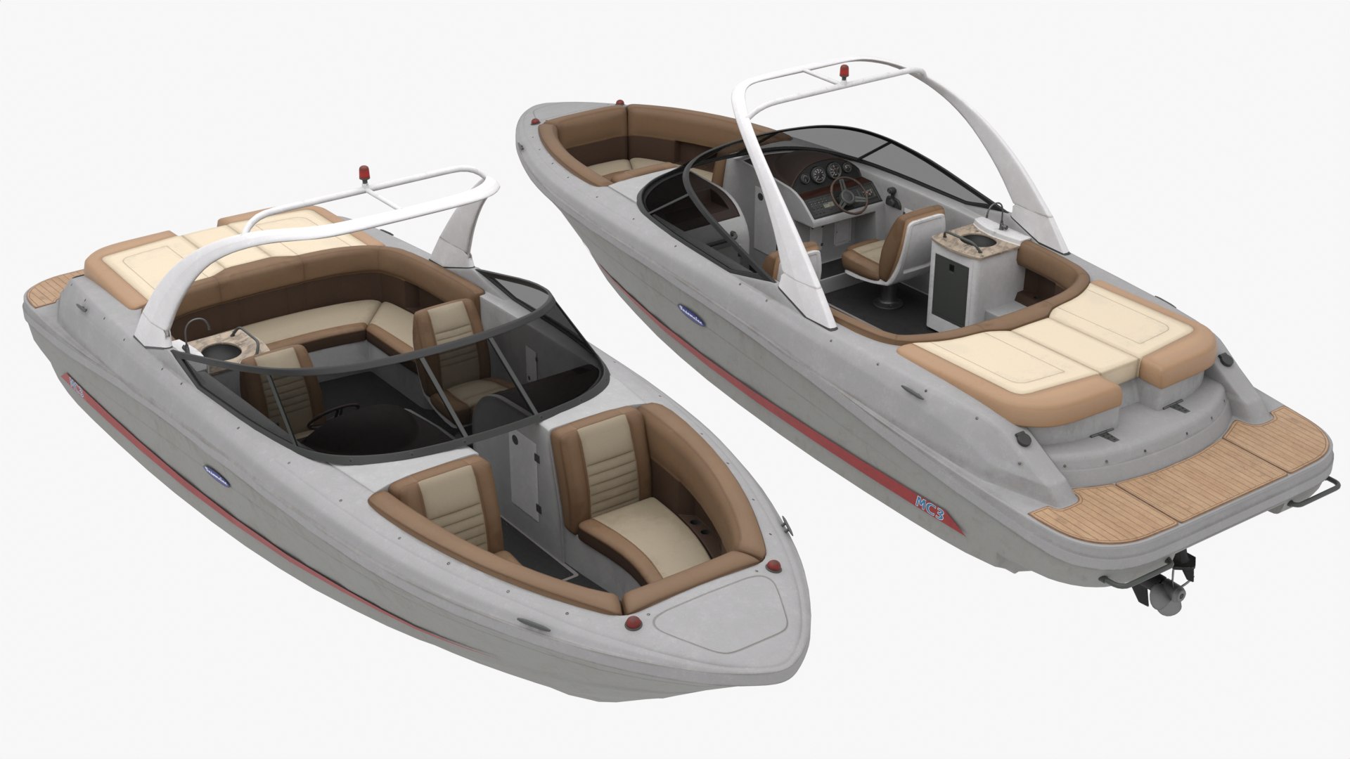 Powerboat Model - TurboSquid 2232461