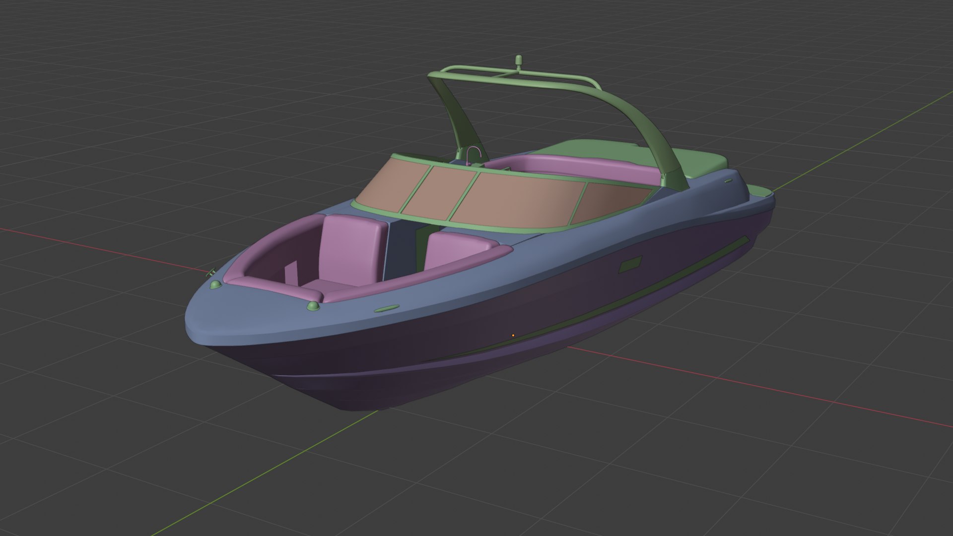 Powerboat Model - TurboSquid 2232461