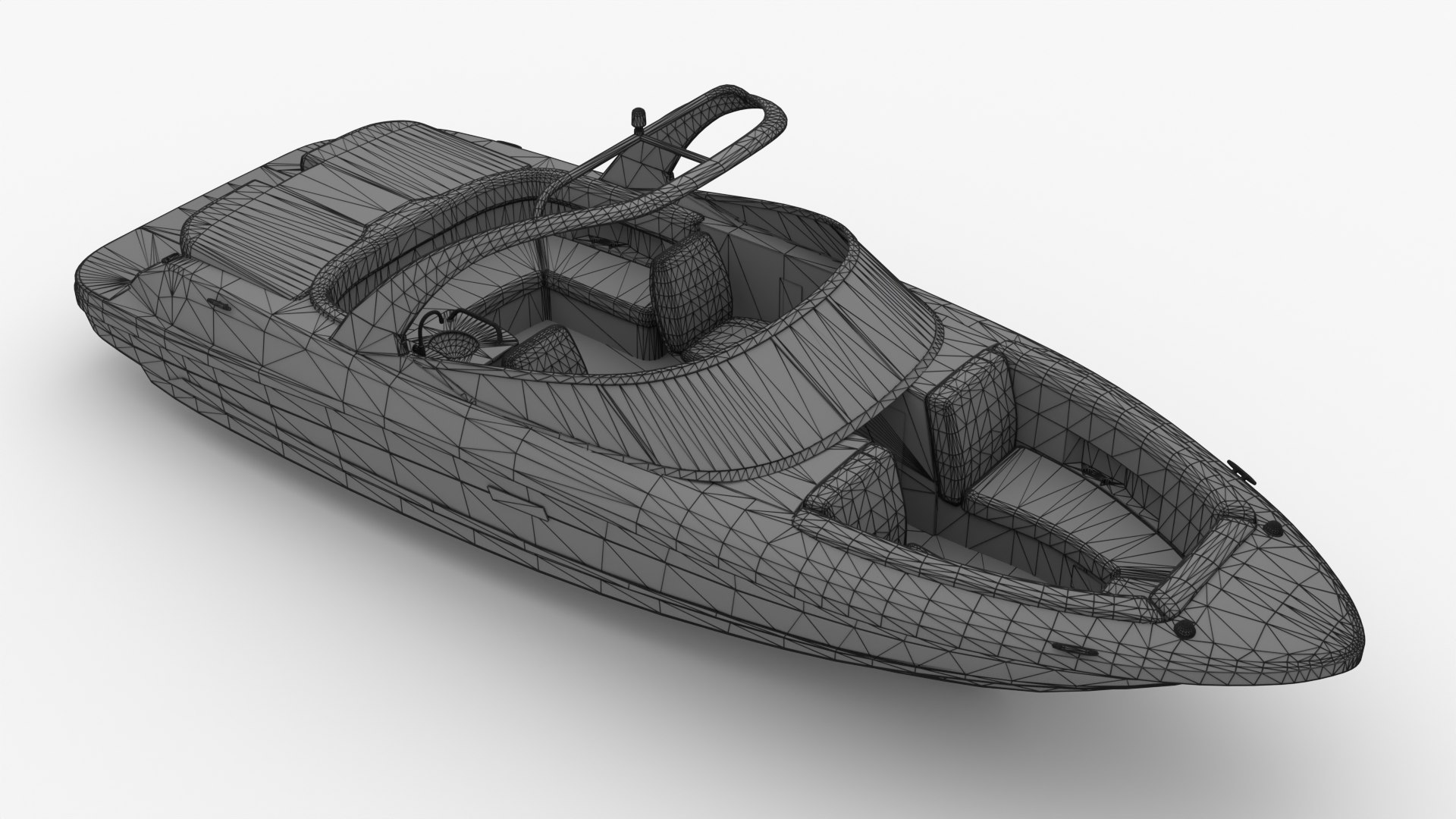 Powerboat Model - TurboSquid 2232461