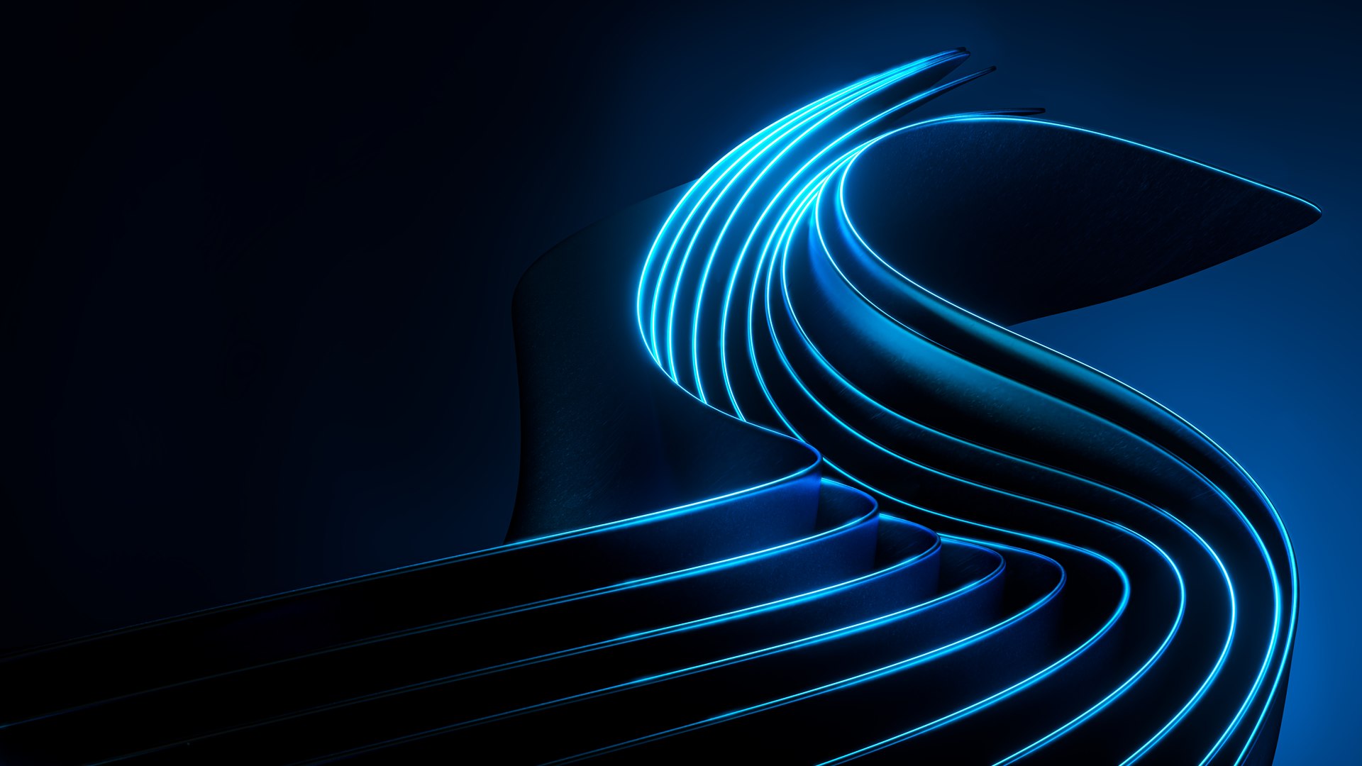 12 Modern Abstract Wavy Design Shapes Collection 3D Model - TurboSquid ...