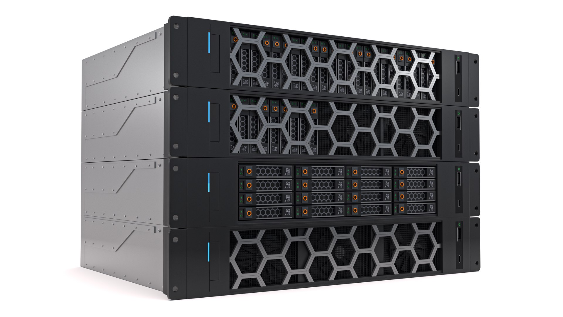 3D Data Storage Server Collection - TurboSquid 2284720