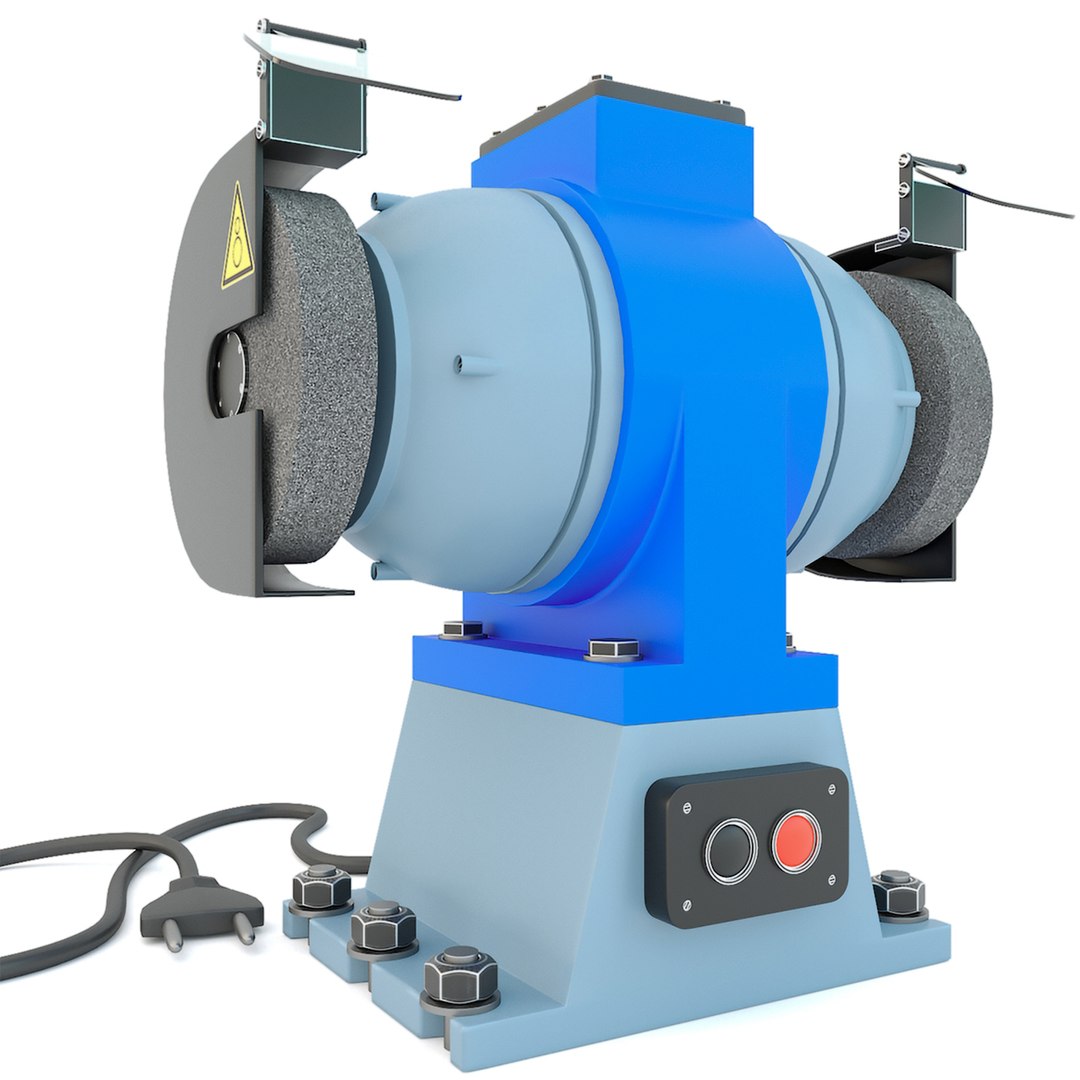 Industrial Machine Tool - Grinder Machine Model - TurboSquid 1827124