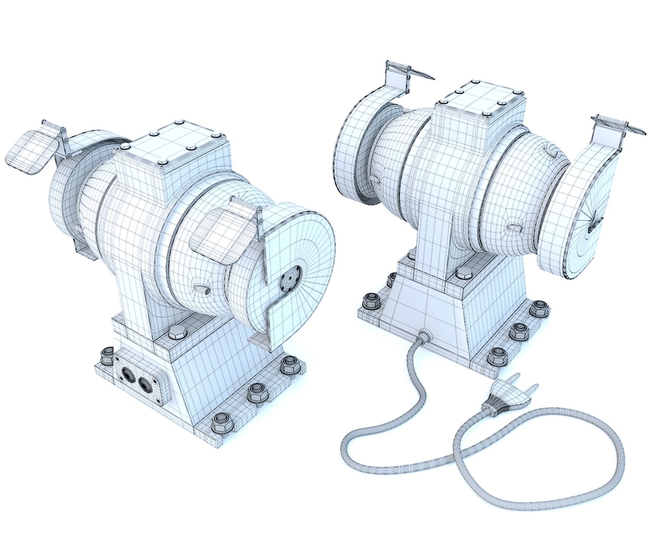 Industrial Machine Tool - Grinder Machine Model - TurboSquid 1827124